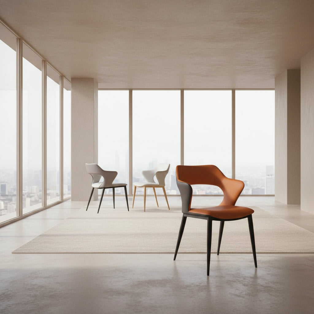 Designer Dining Curve Chairs - Finest Dining Decor – GraffitiWallArt