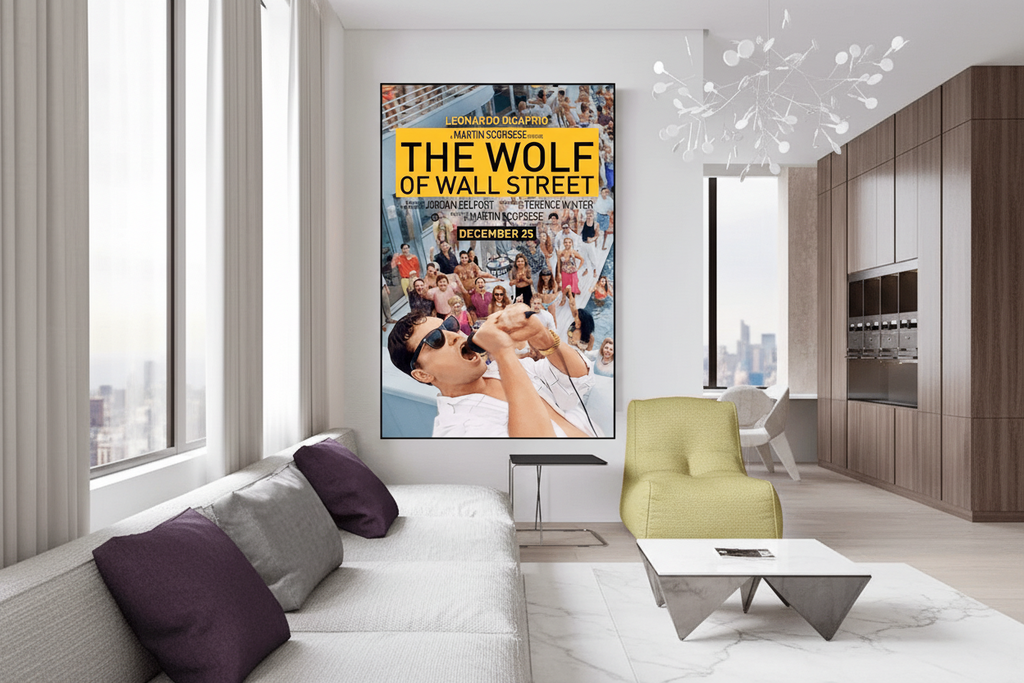 The Wolf of Wall Street Leonardo Dicaprio Canvas Wall Art | Wall ...